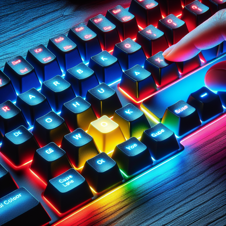 Why is my RGB lighting showing the wrong colors on certain keys? - TechOps